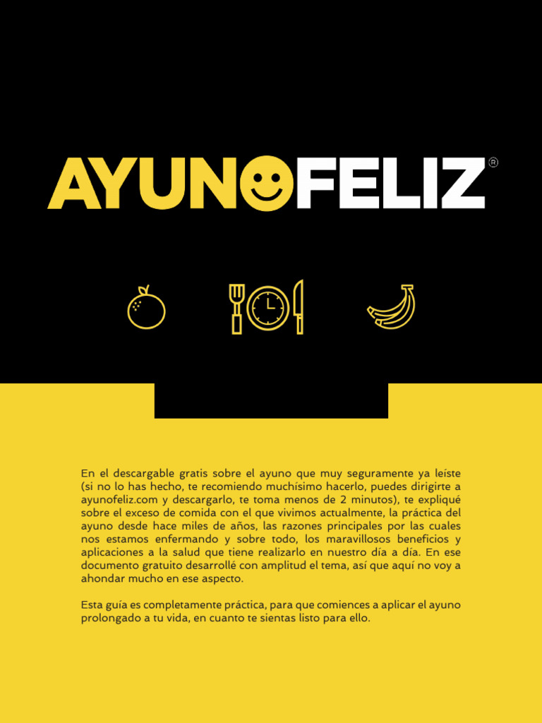 Guía Práctica para Ayuno Prolongado | PDF | Té | Relaciones personales ...