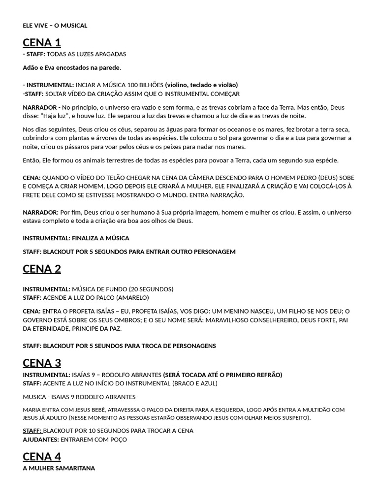 Musical Ele Vive | PDF