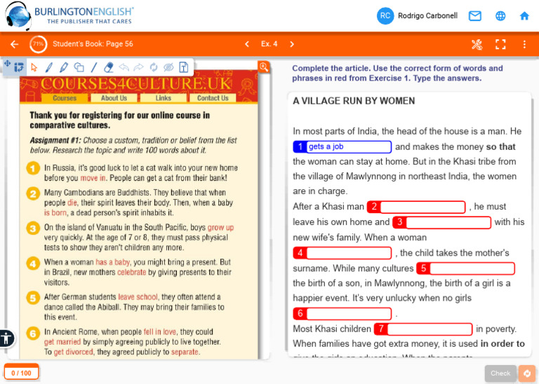BurlingtonEnglish 4 | PDF