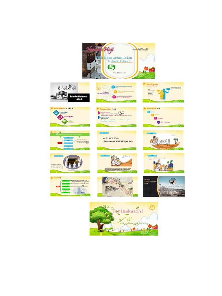 Materi Ajar Ibadah Haji, LKPD, Assesmen PPL 1 | PDF