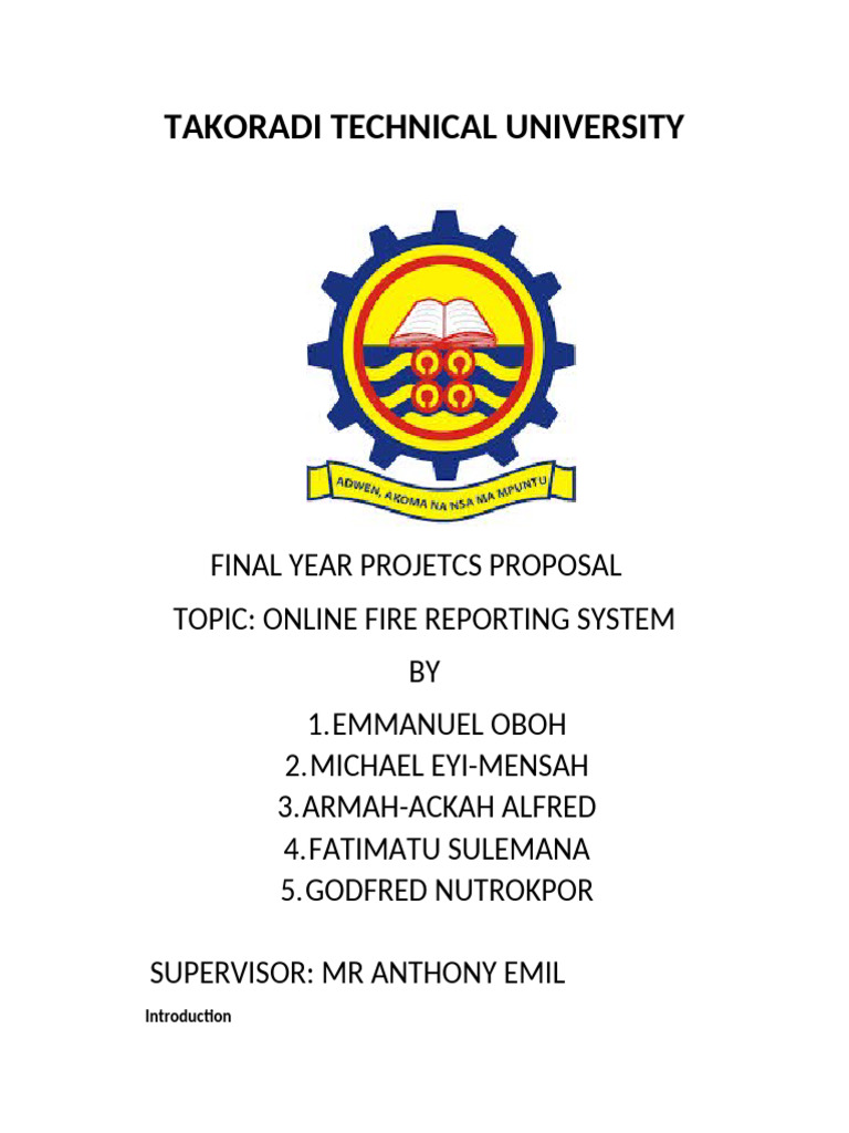 Project Proposal | PDF