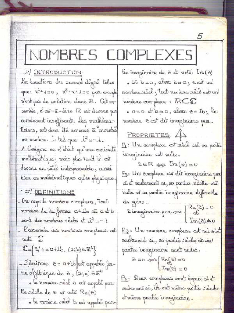 K Complexe Tle | PDF