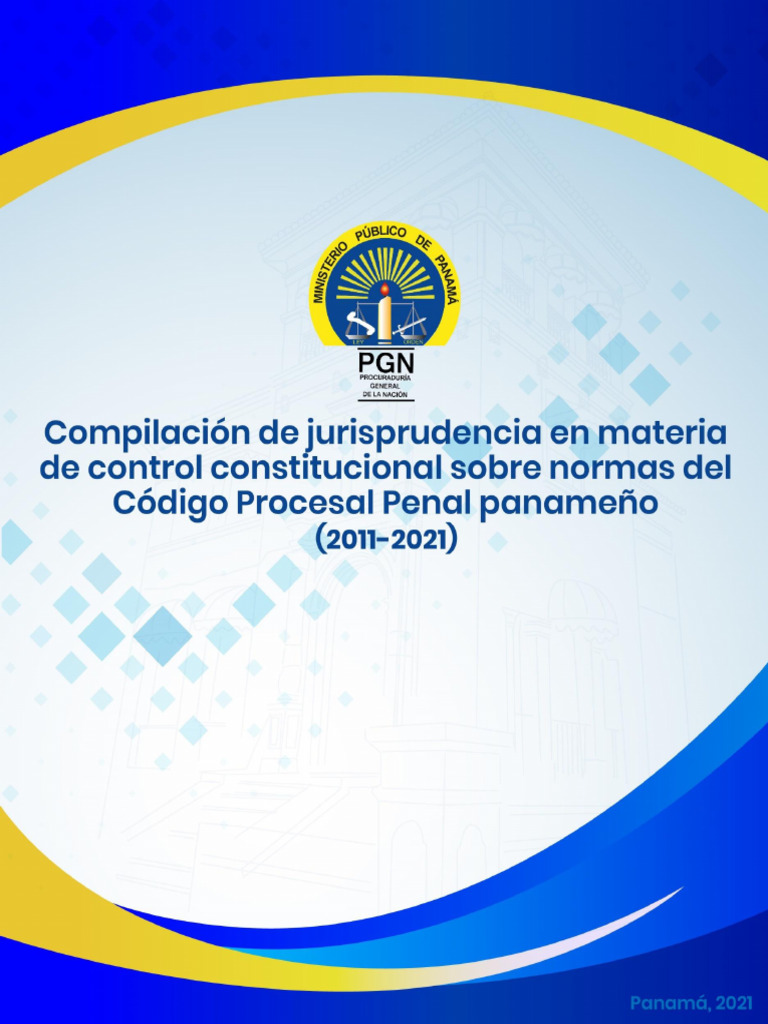 Compilacion de Jurisprudencia Sobre Control Constitucional Del CPP 2021 10 Anos | PDF