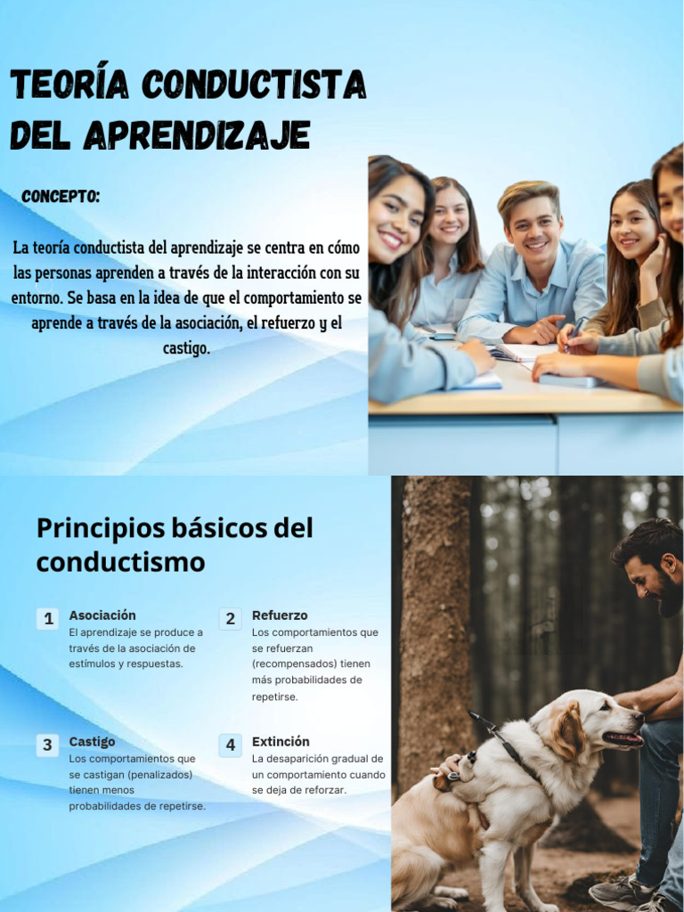 Teoria Conductista Del Aprendizaje PDF | PDF