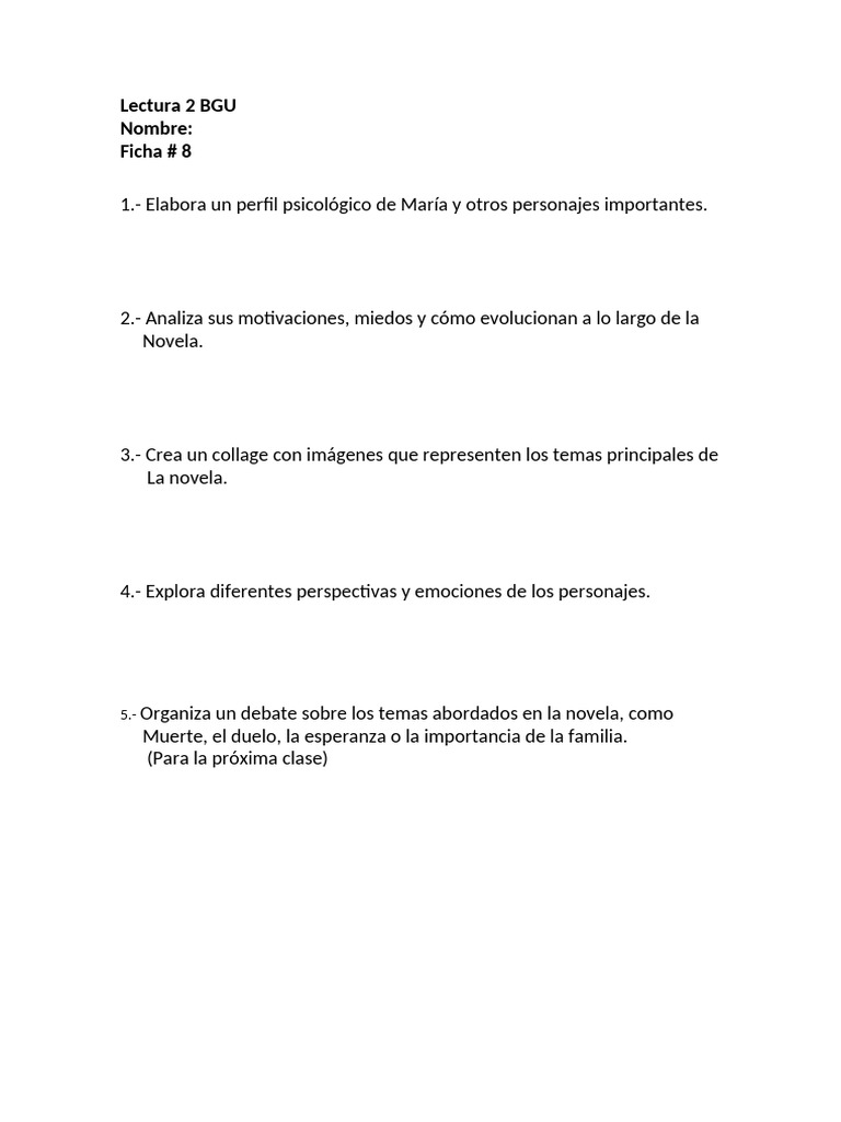 Ficha 8 de 2 Bgu | PDF