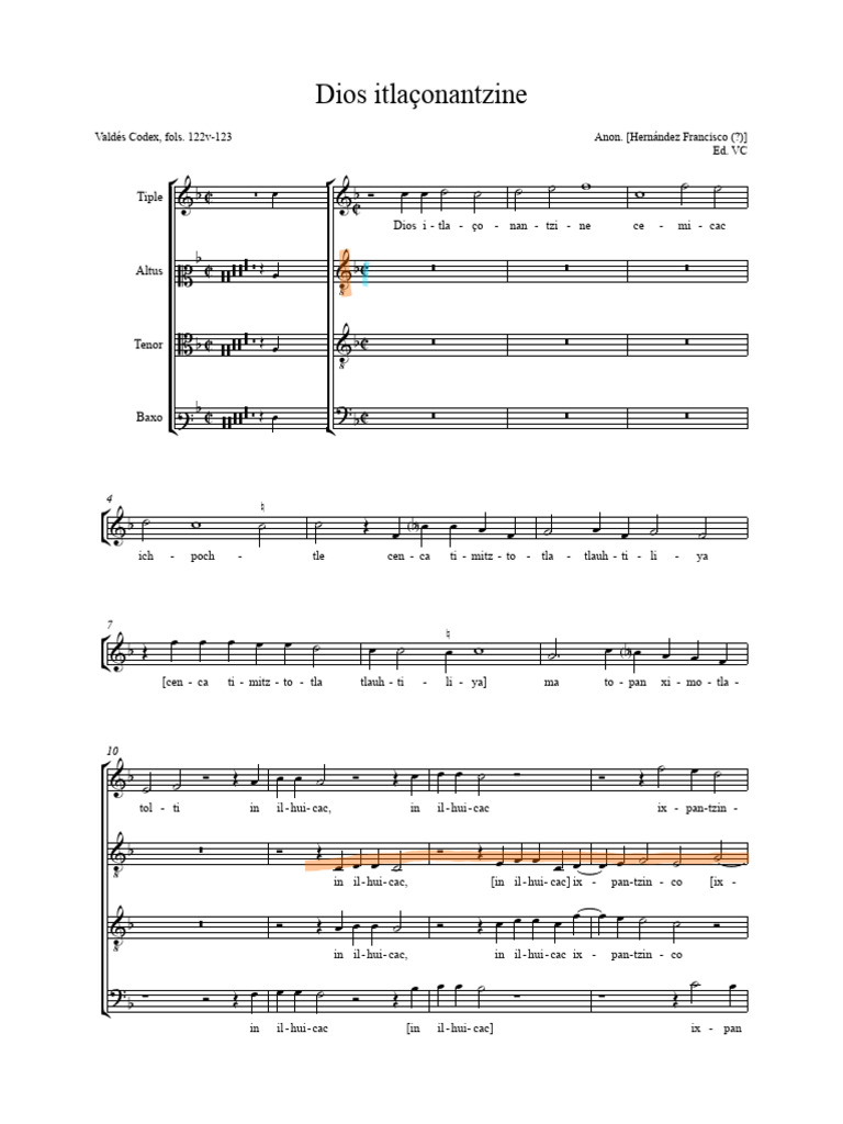 Dios Itlazo - Hernando Franco | PDF