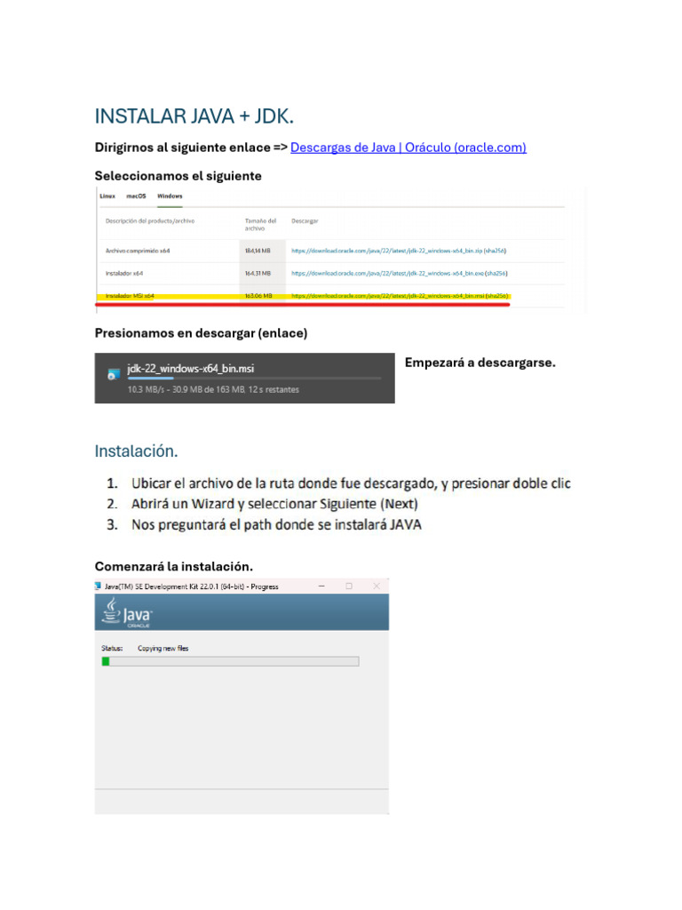 Instalar Java+jdk | PDF