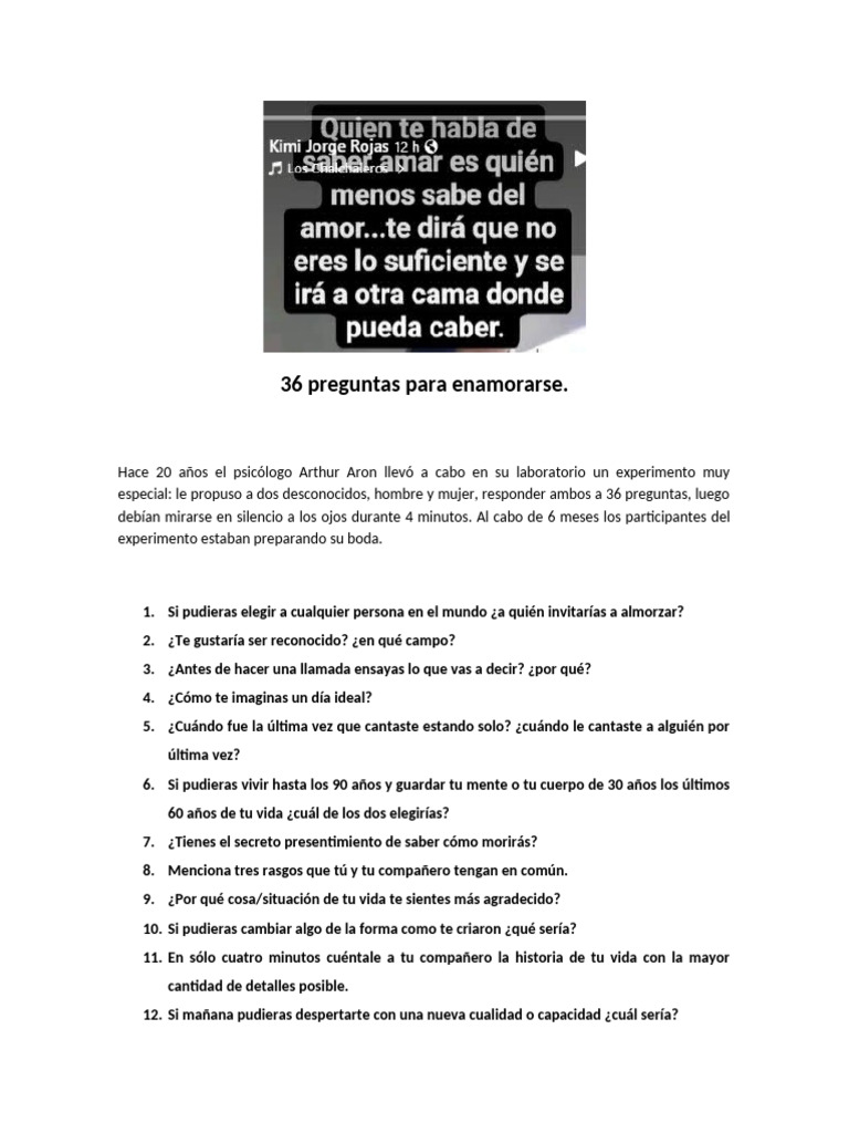 KRAUSS 36-Preguntas-Para-Enamorarse | PDF