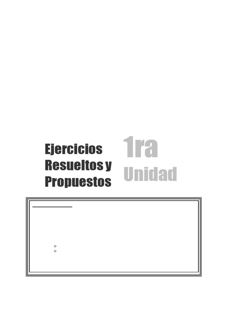Ejercicios Resueltos y Propuestos 2024 | PDF