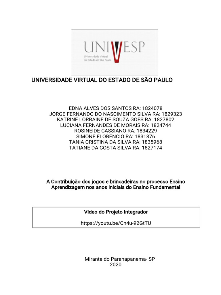 Projeto Integrador III Final | PDF