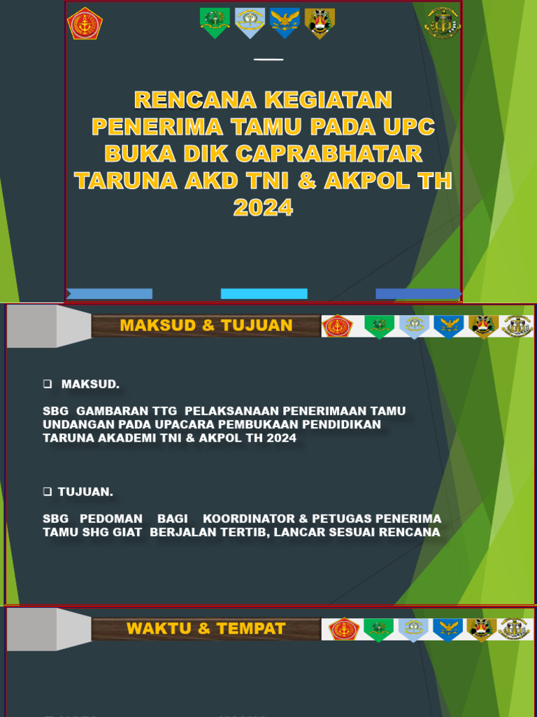 Slide Buka Dik Caprabhatar 2024 | PDF