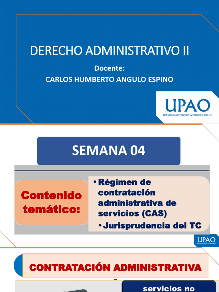 s4_ppt_ADMI II_DIAPO_CAS | PDF