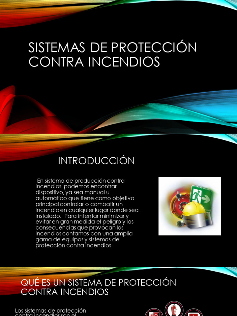 sistemas de protección contra incendios | PDF