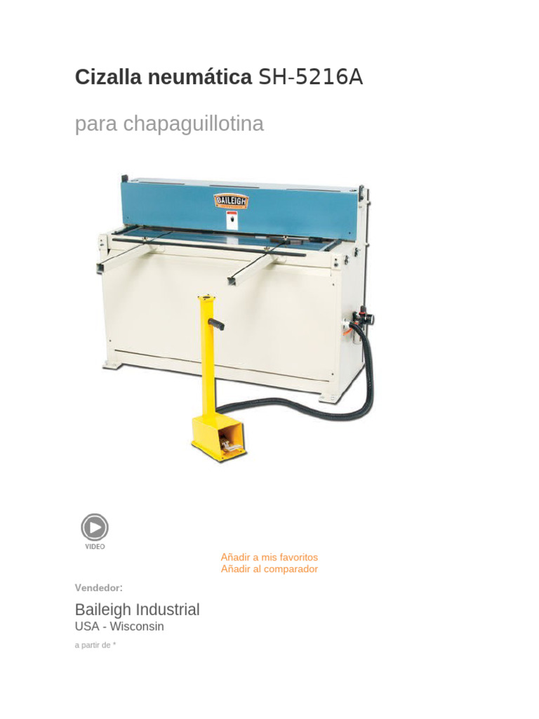 Cizalla Neumática | PDF | Informática | Tecnología