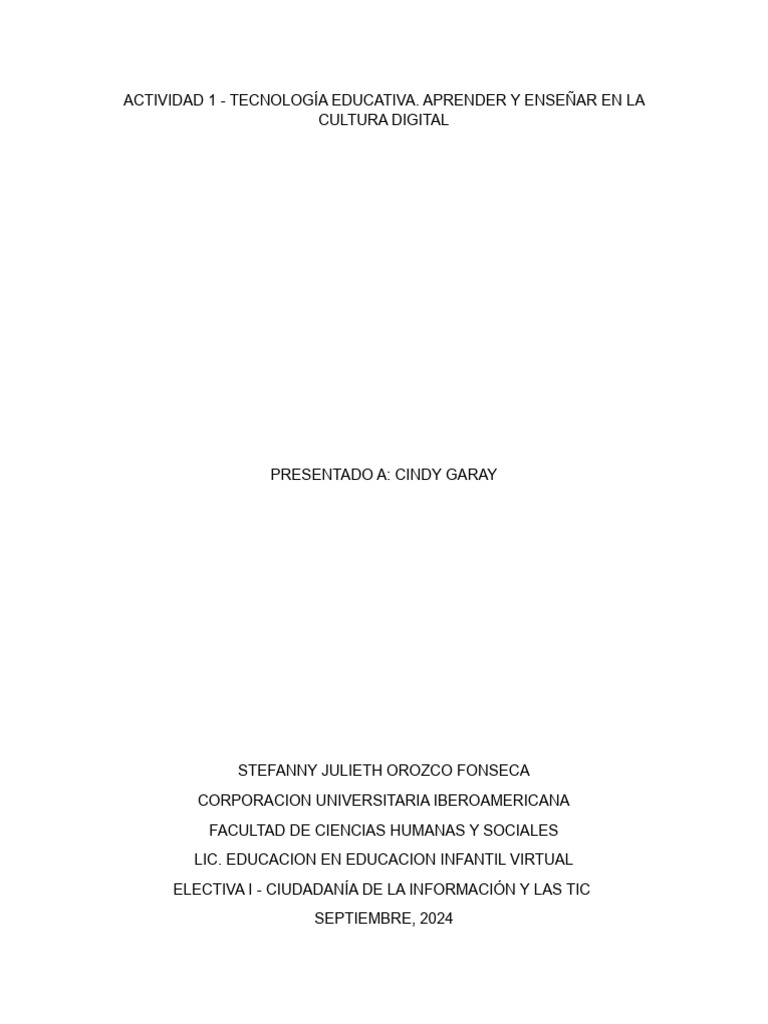 Actividad N. 1 | PDF