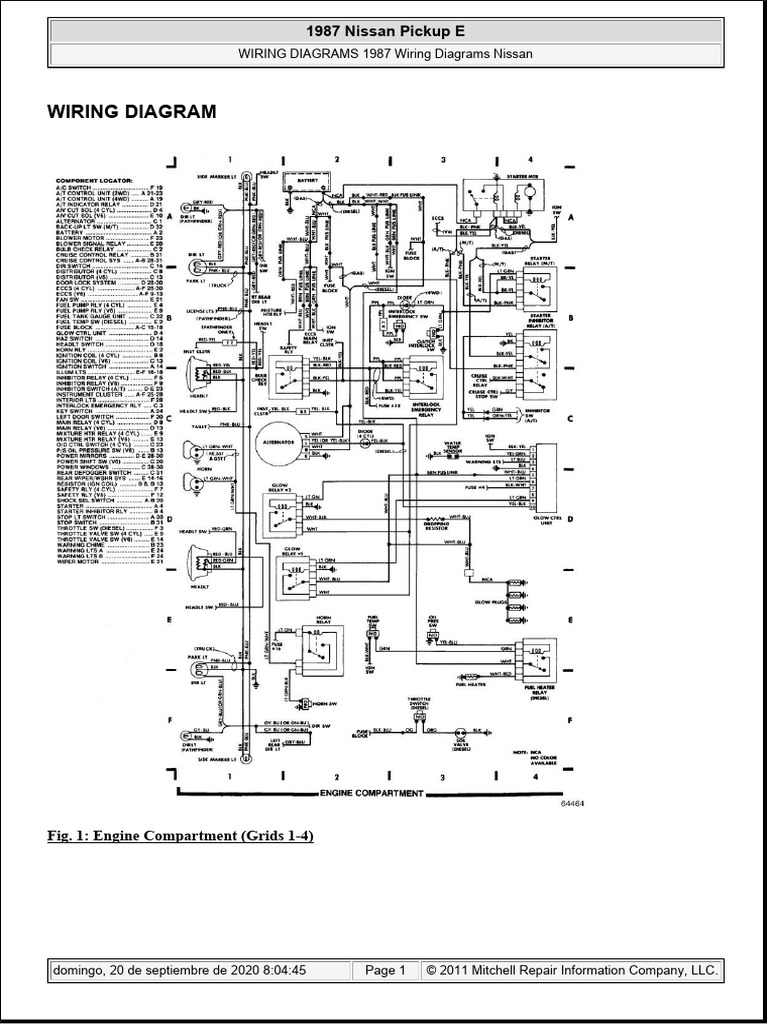 87 hardbody diagrama | PDF