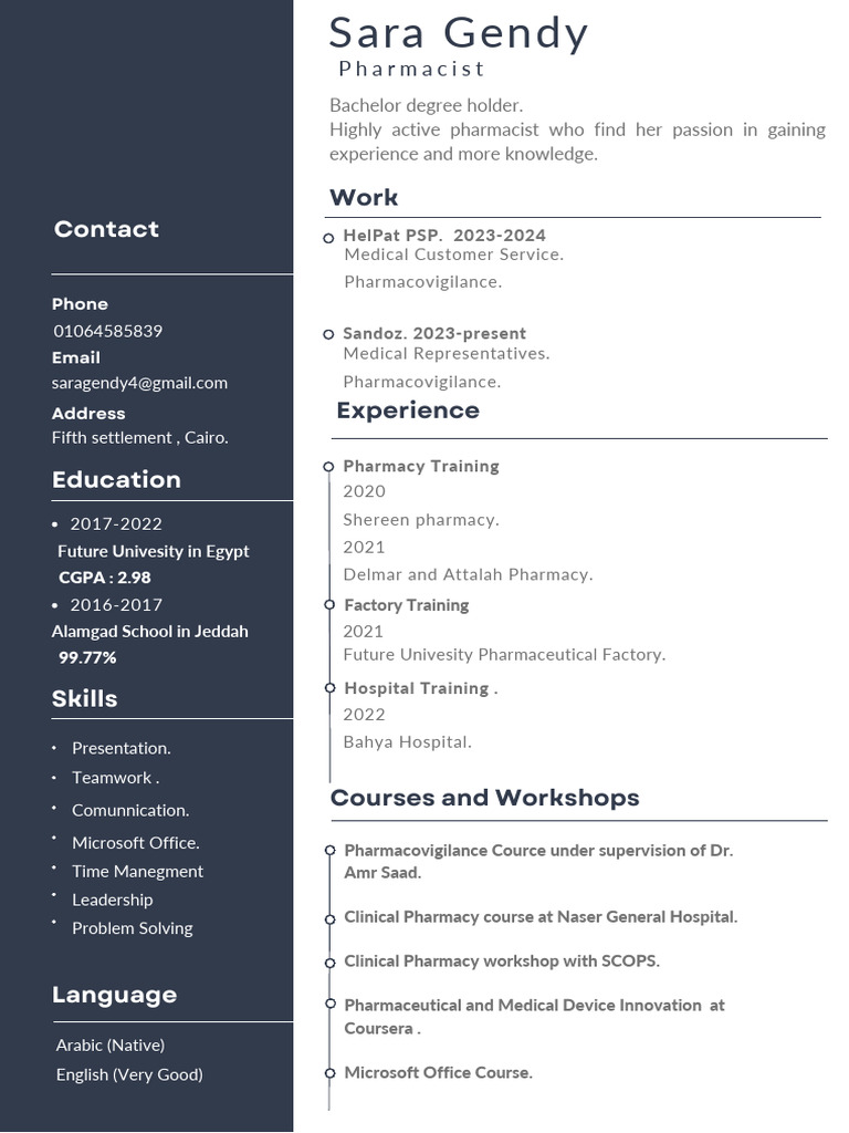Sara's Resume | PDF