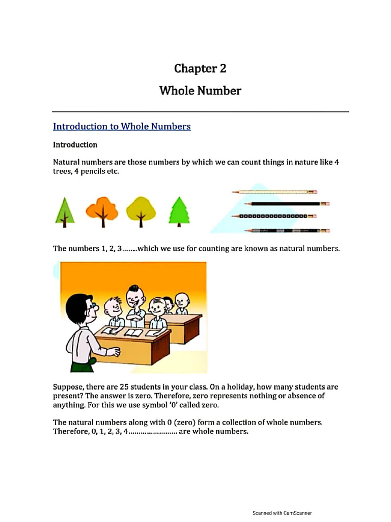 Class 6 Chapter 2 | PDF