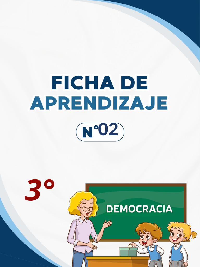 Ficha de Aprendizaje N°02 - 3er Grado-1 | PDF