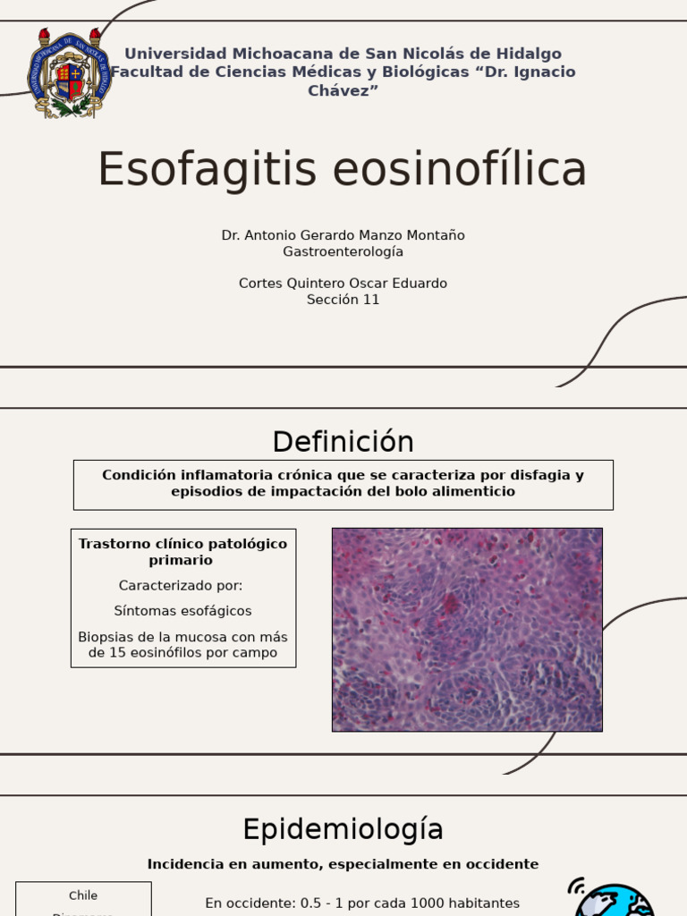 Esofagitis Eosinofílica | PDF