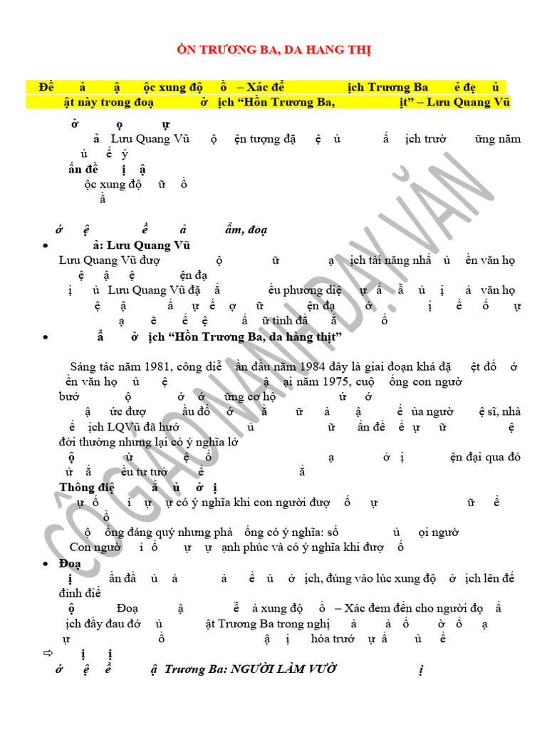 HTBDHT Full - Van Pro | PDF