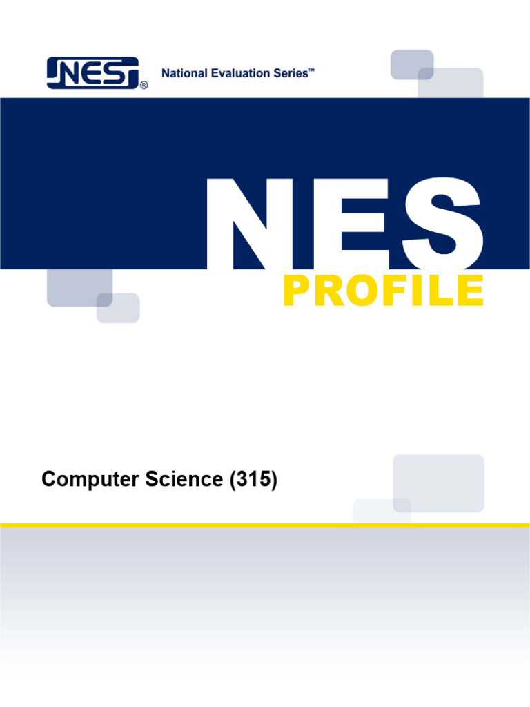 NES Profile 315 | PDF | Algorithms | Iteration