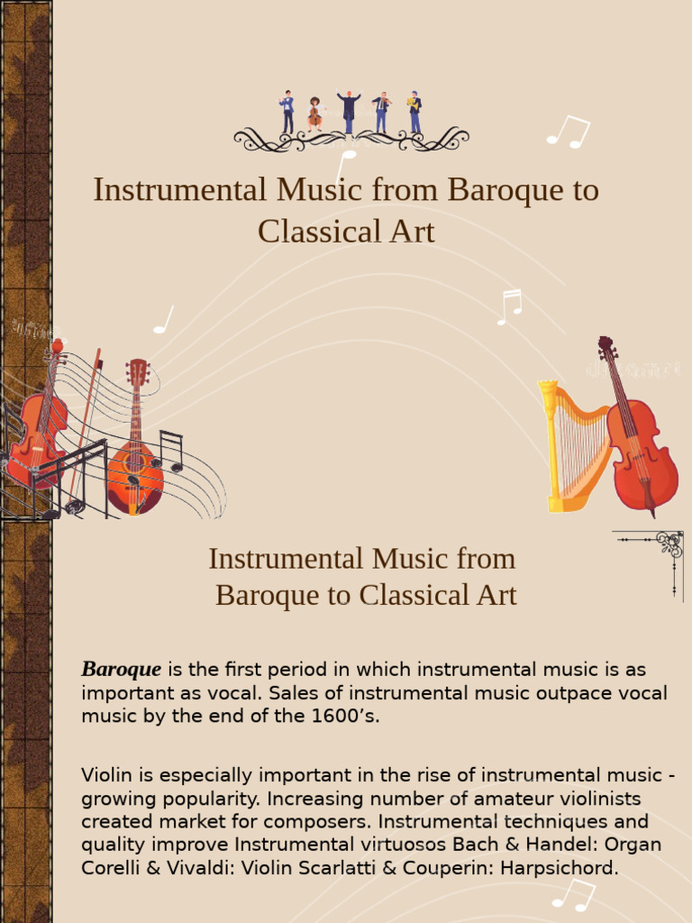 GR 4 Baroque To Classical Art | PDF