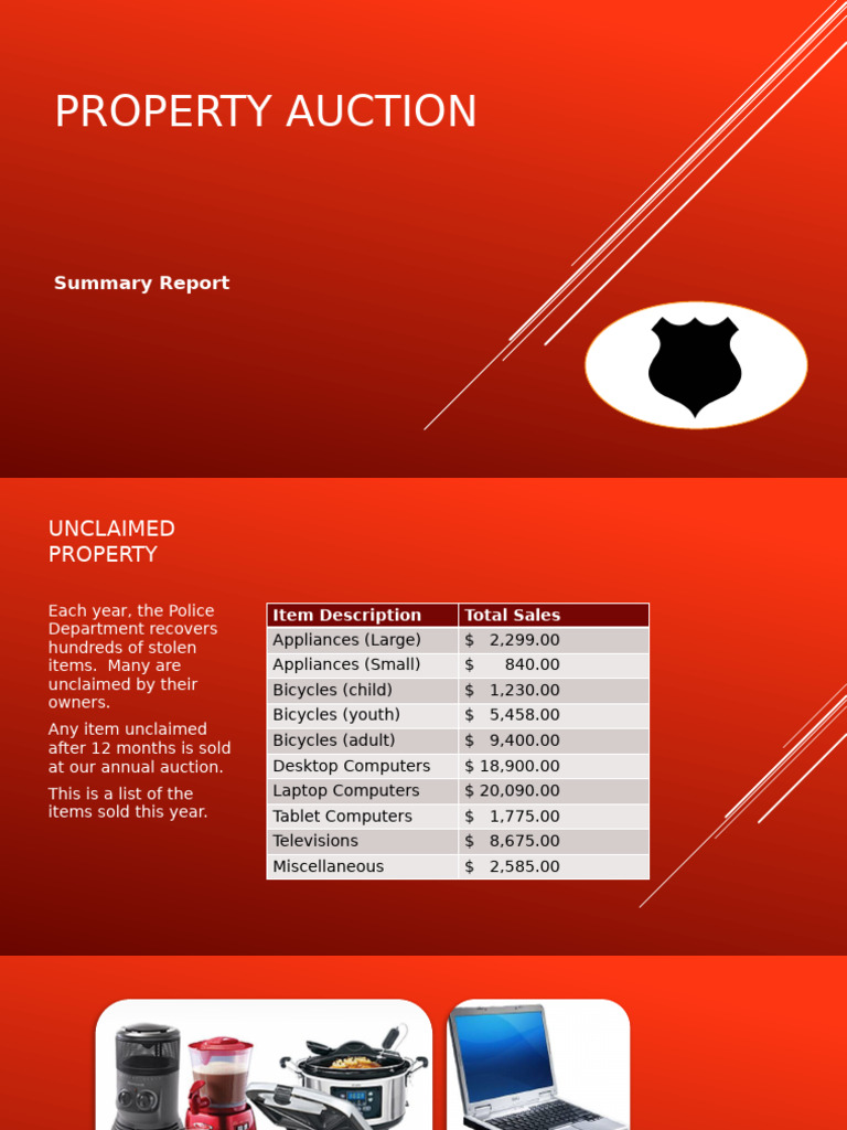 Project 4. PropertyAuction | PDF