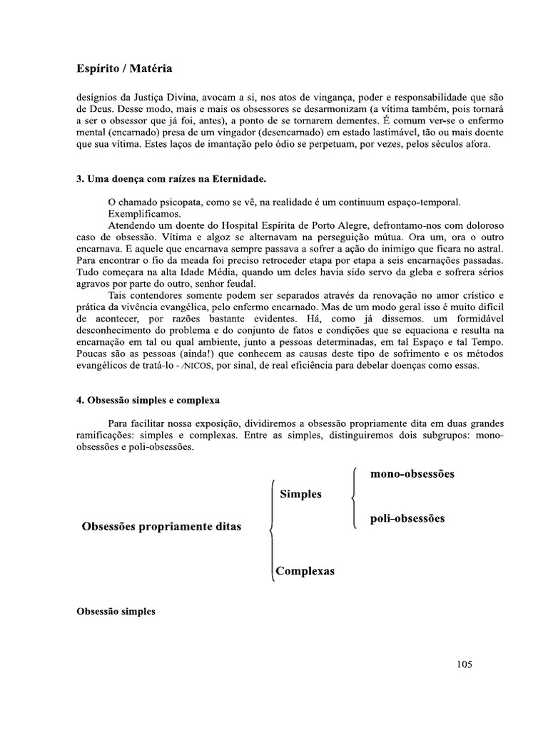 Complemento Espirito - Materia - Jose Lacerda | PDF