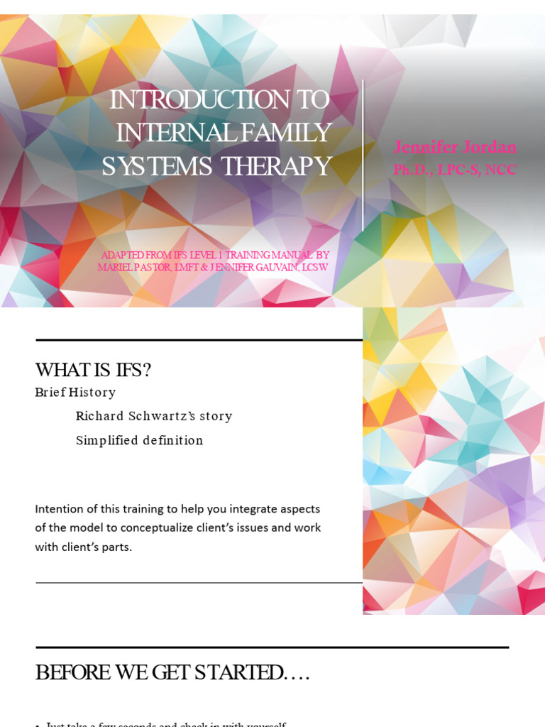 Tlpca Ifs Intro | PDF