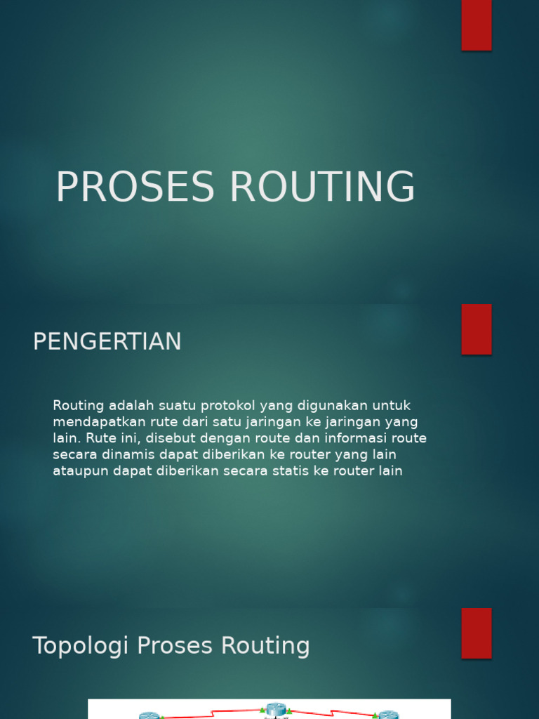 Proses Routing 090842 | PDF