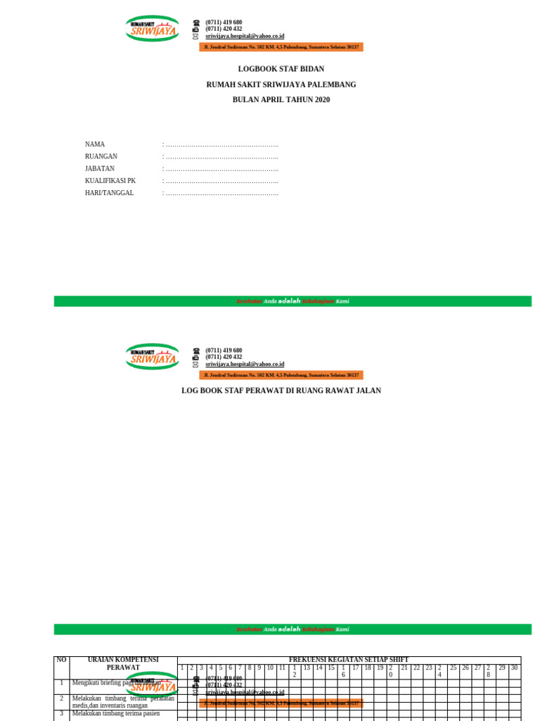Logbook Rajal Kebidanan | PDF