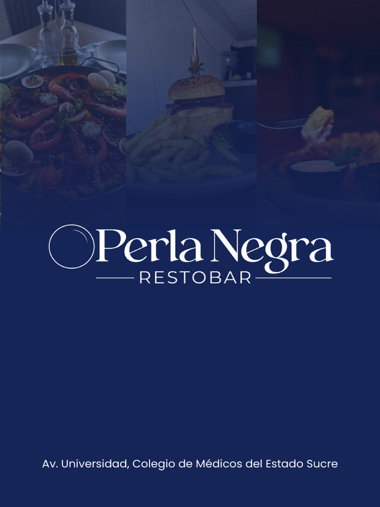 Menú Perla Negra Impresión | PDF