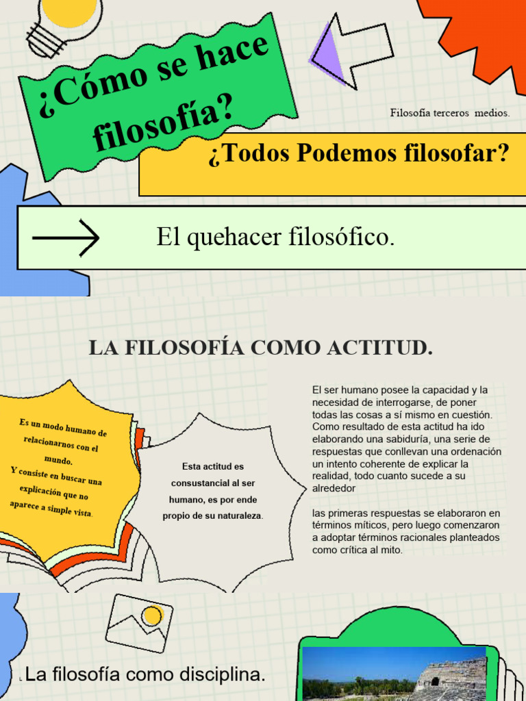 Que Hacer Filosofico. | PDF