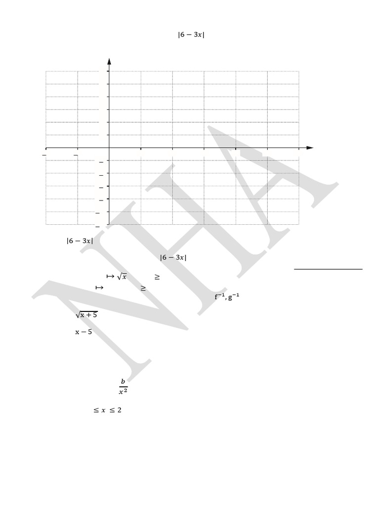 Functions Paper 1 and 2 (2018-2023) | PDF