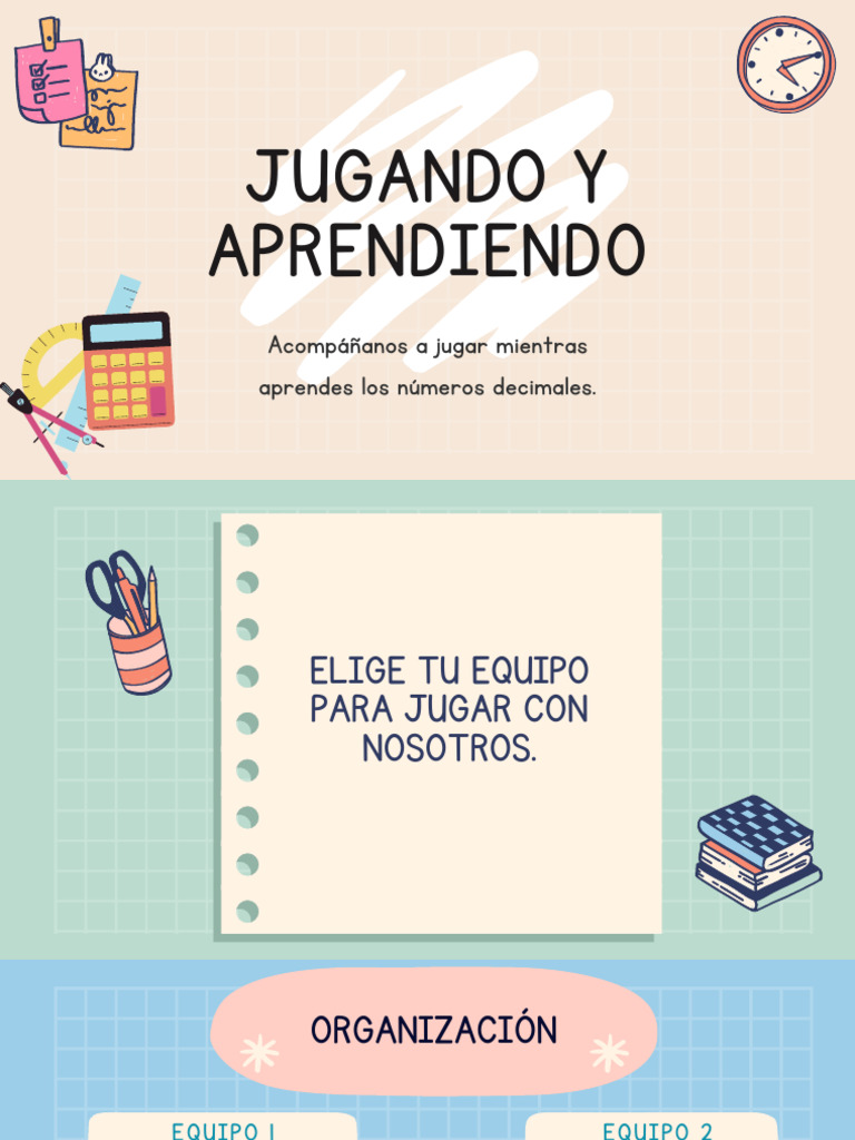 jugando y aprendiendo | PDF
