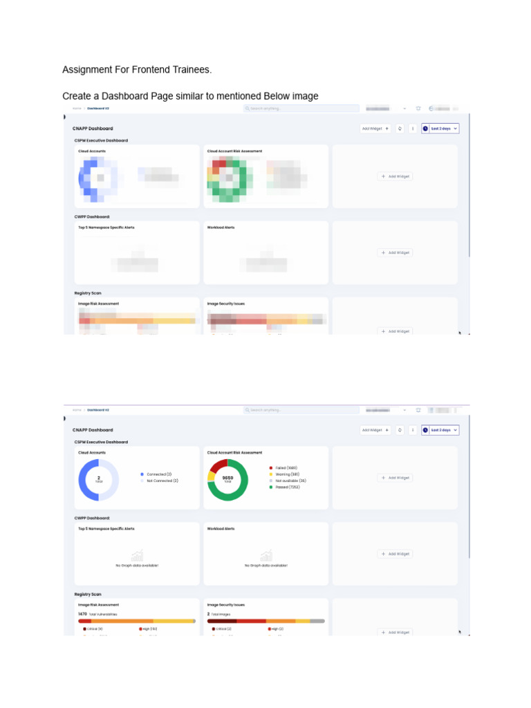 Assignment For Frontend Trainees | PDF