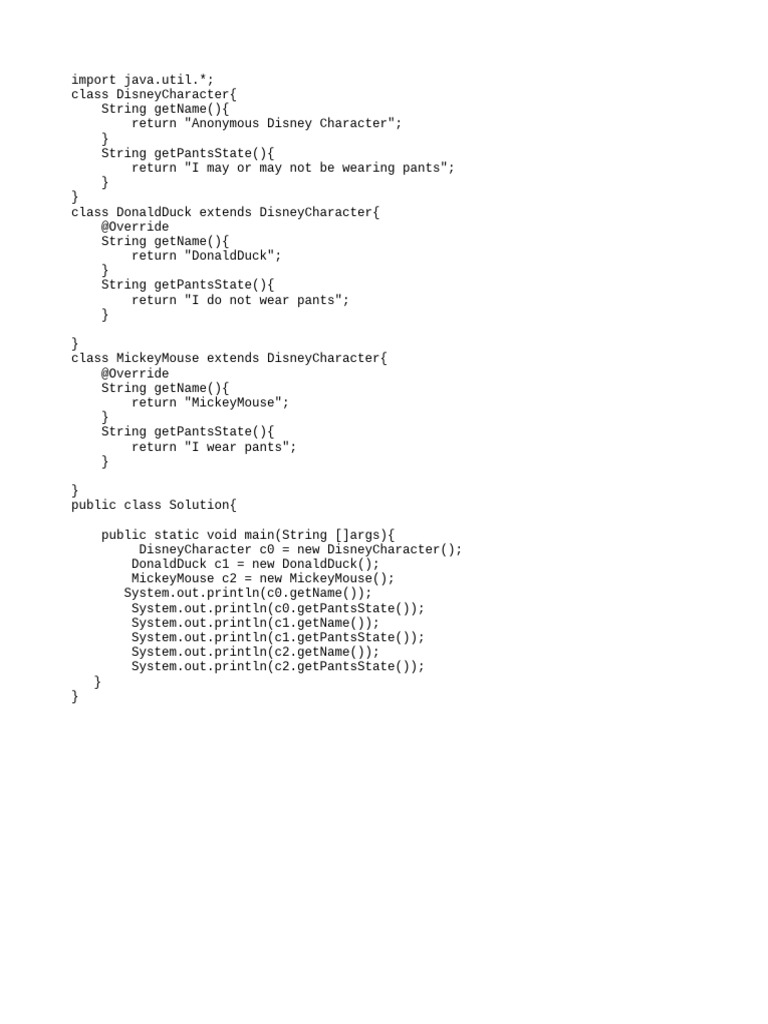 OOP - Method Overriding in Java | PDF