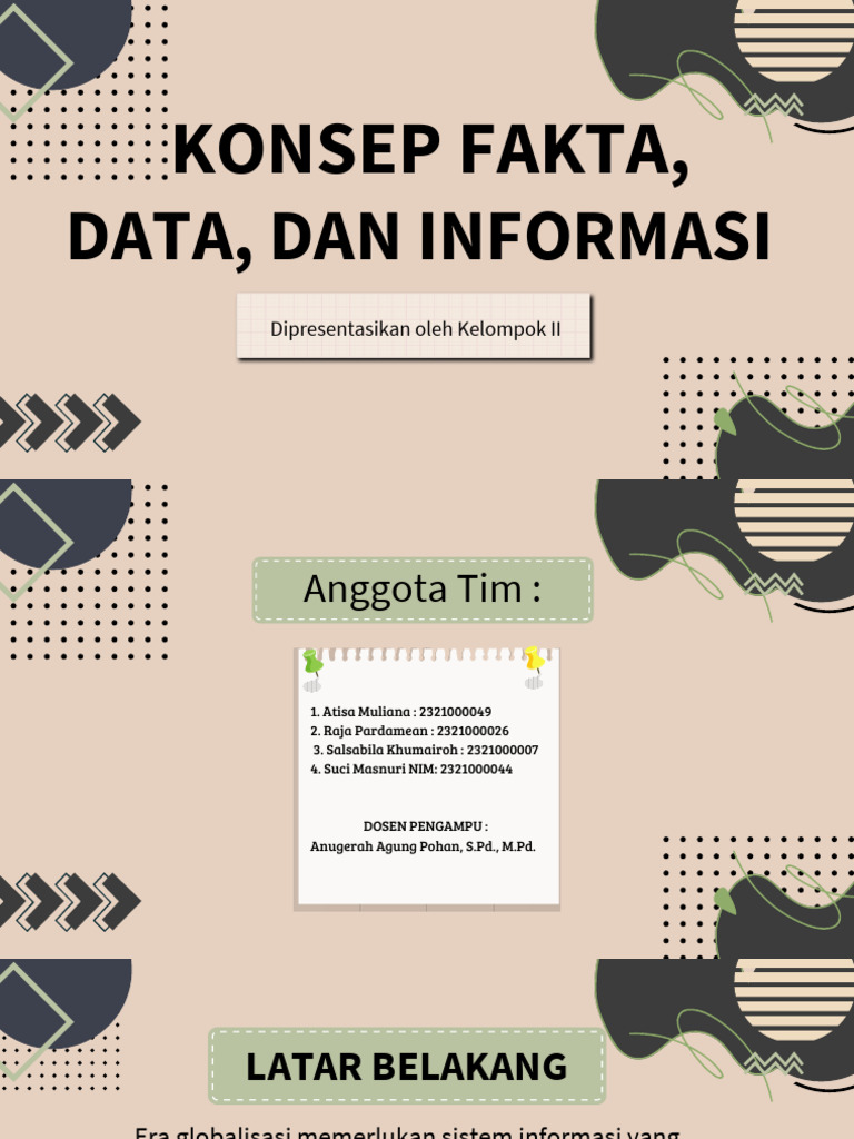 Simdik PPT Kelompok II | PDF