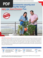HDFC Life Smart Protect Plan Brochure | PDF | Insurance | Present Value