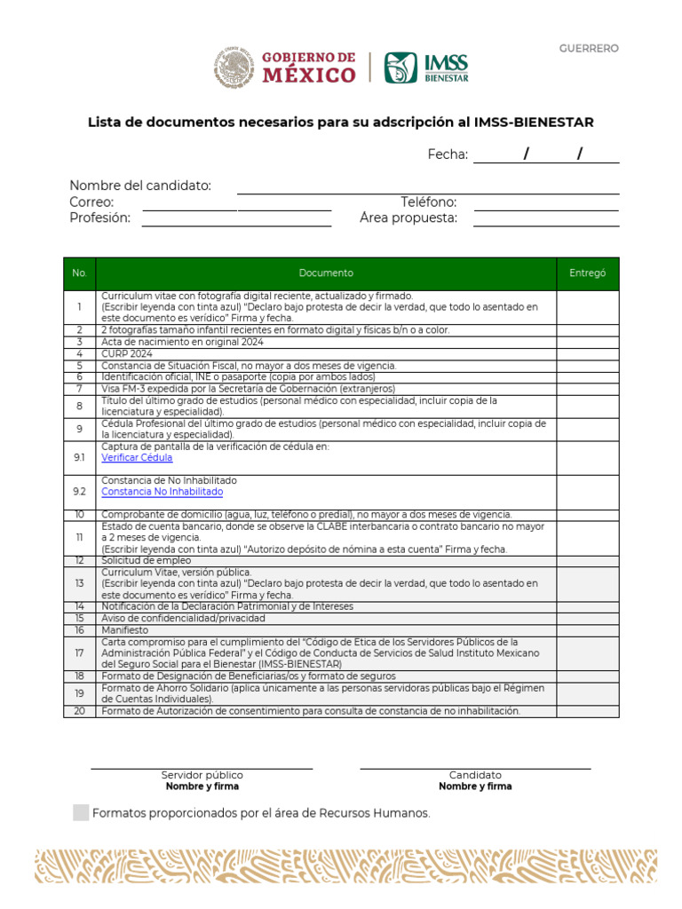 Doc~IMSS bienestar | PDF