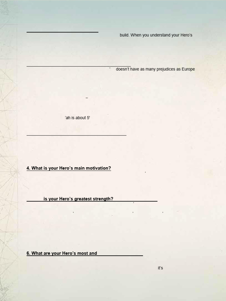 7th Sea 20 Questions | PDF