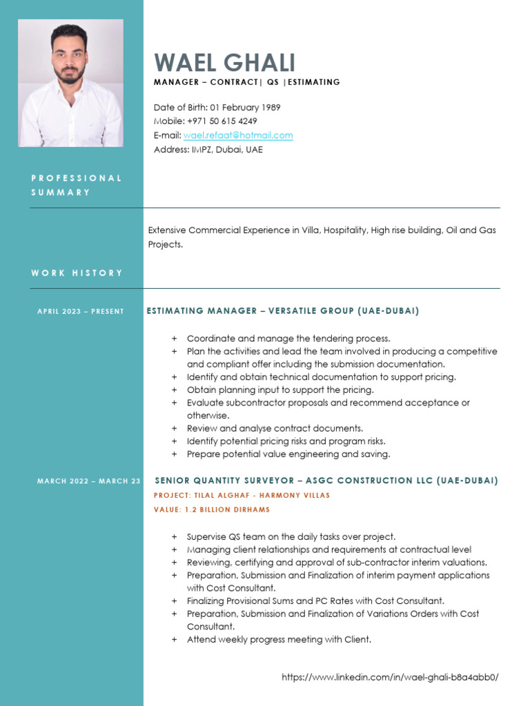 Wael's Resume | PDF