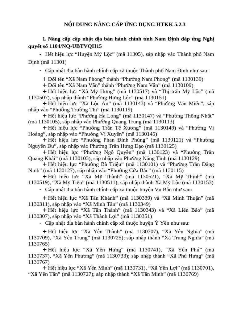 NoiDungNangCap HTKK 5.2.3 | PDF