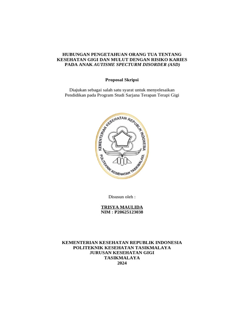 Proposal Skripsi | PDF
