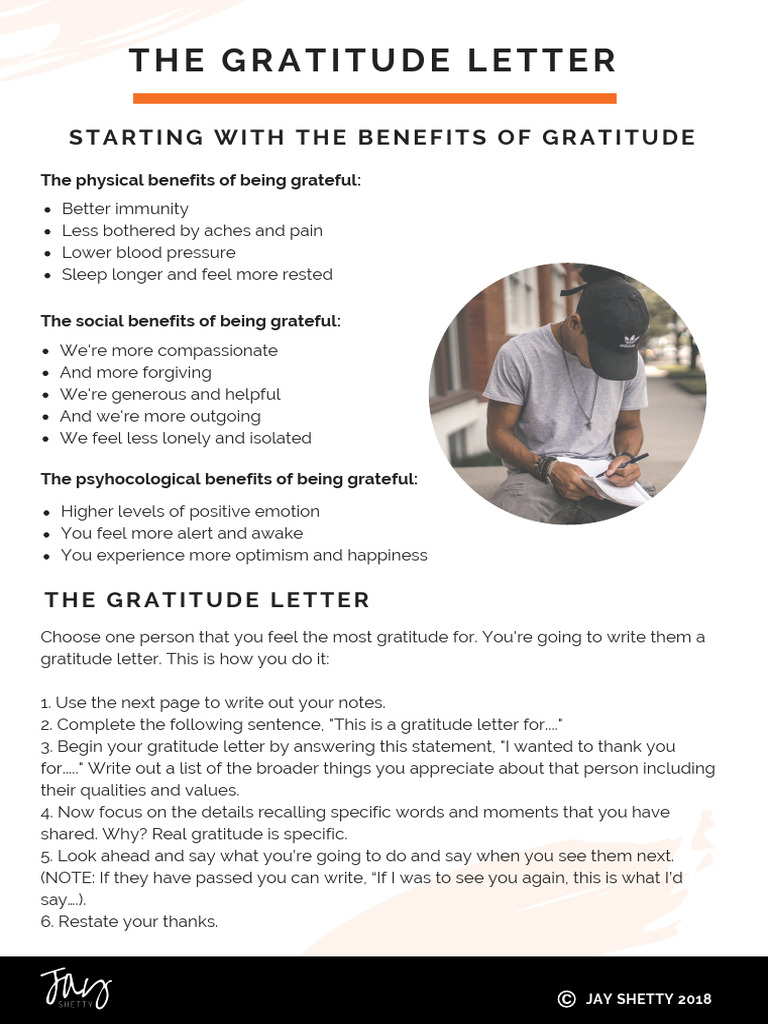 14 Gratitude Letter | PDF