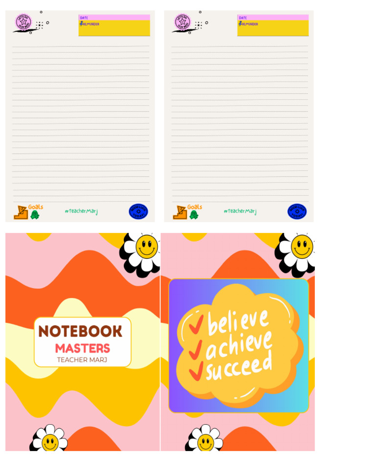 Notebook Template | PDF
