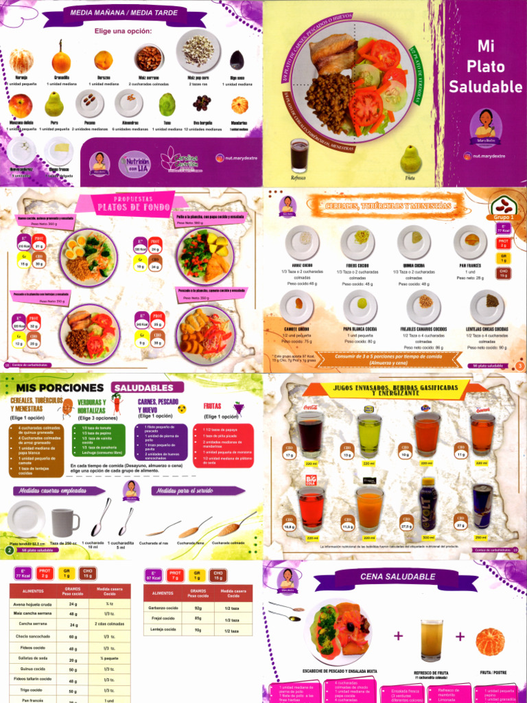 Mi Plato Saludable | PDF