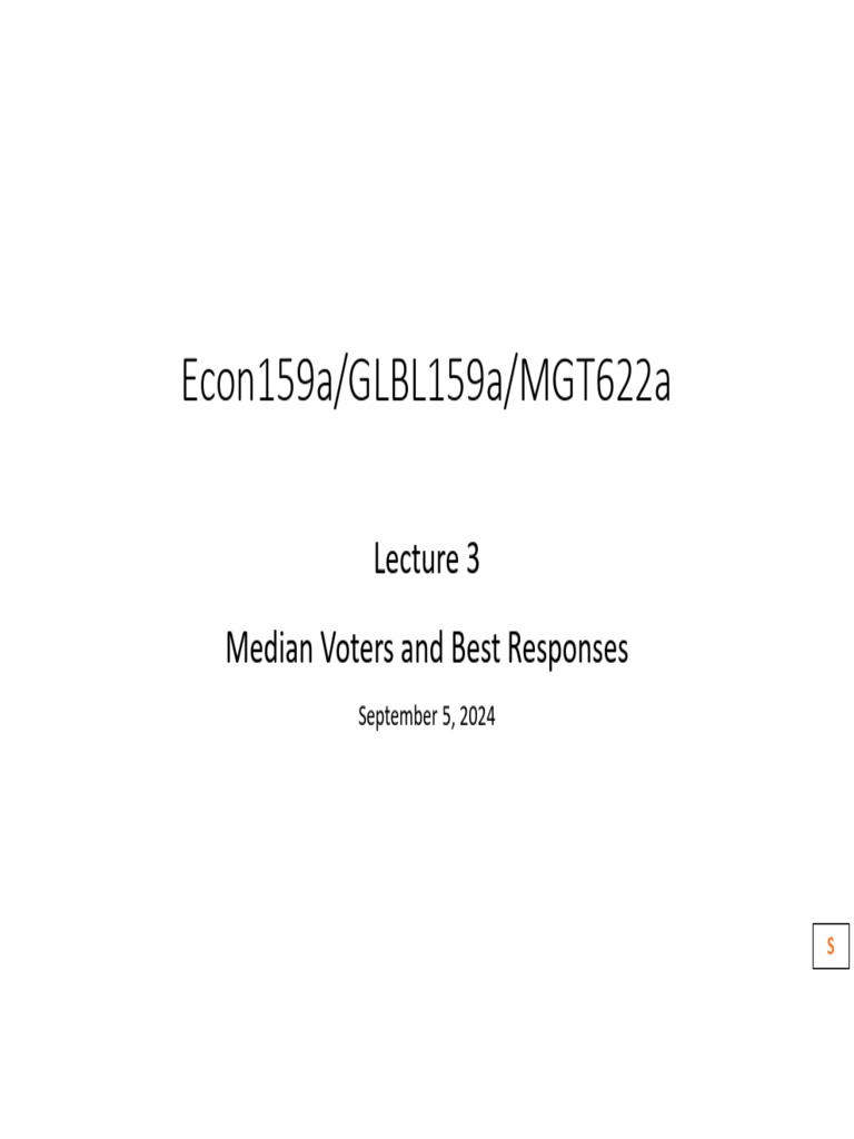 Lecture 3 - Slides To Upload | PDF