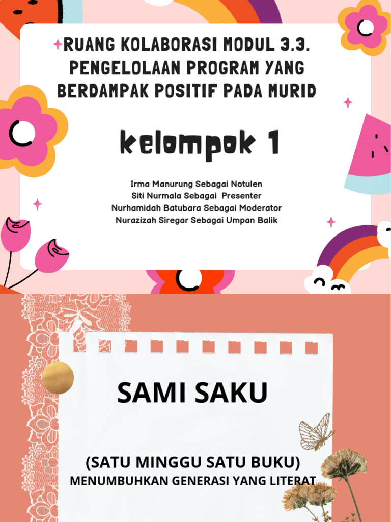 Irma Manurung - Ruang Kolaborasi Modul 3.3 | PDF